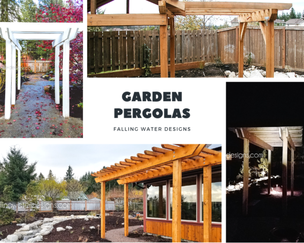 Garden Pergolas - Falling Water Designs